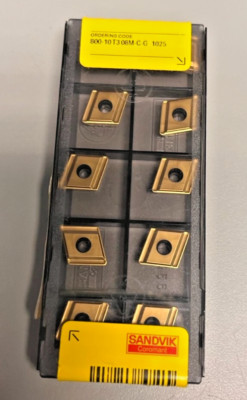 Sandvik Coromant: Drilling Inserts- 10 Pack, 800-10T308M-C-G 1025 | eBay
