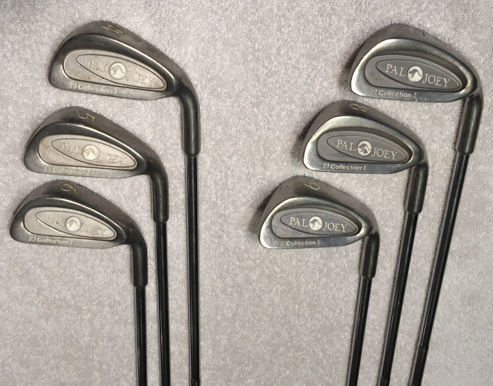 Pal Joey PJ Collection I Golf Clubs Iron Set 4,5,6,7,8,9 - RH - Steel ...