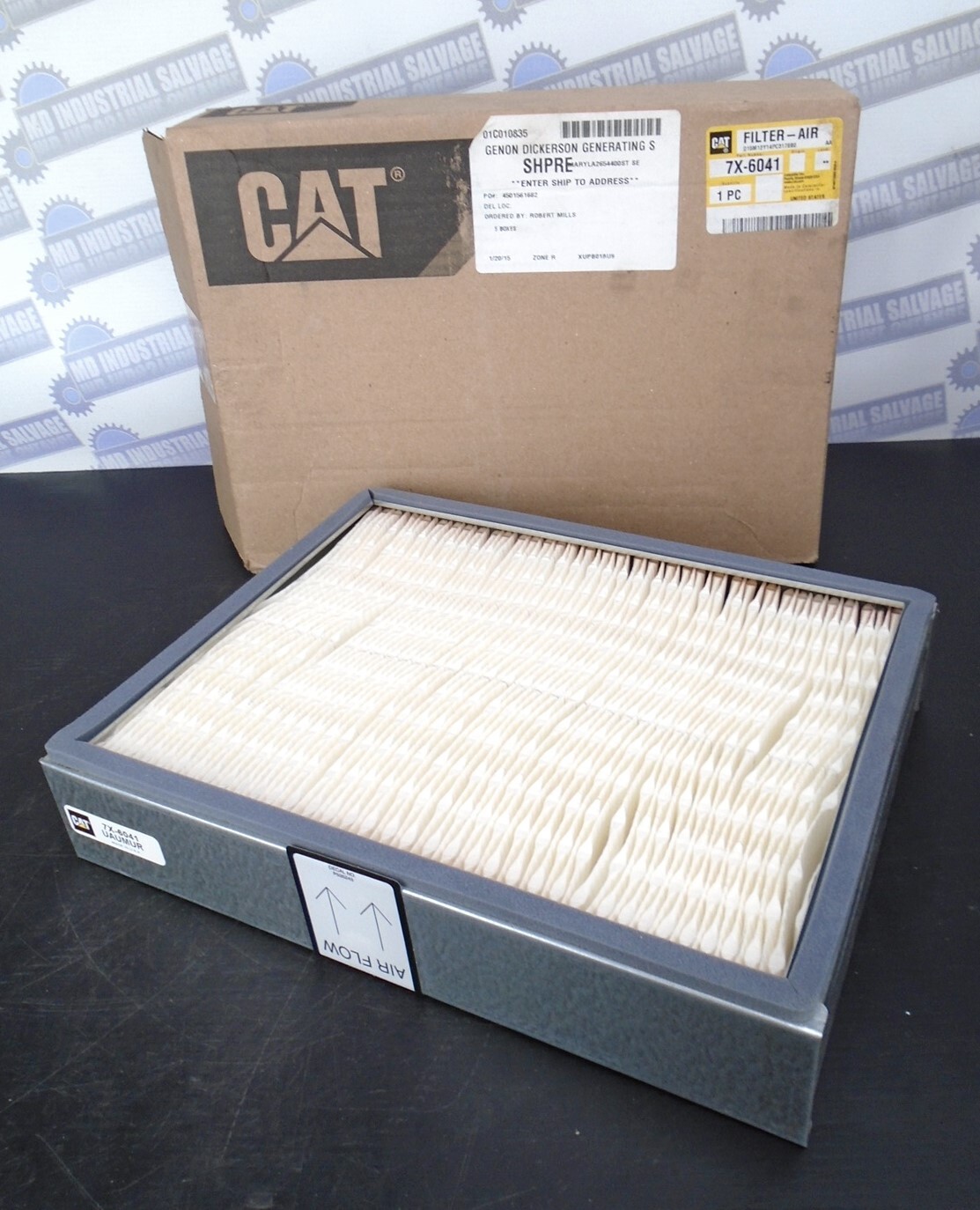 CATERPILLAR 7X6041 - Air filter cross reference