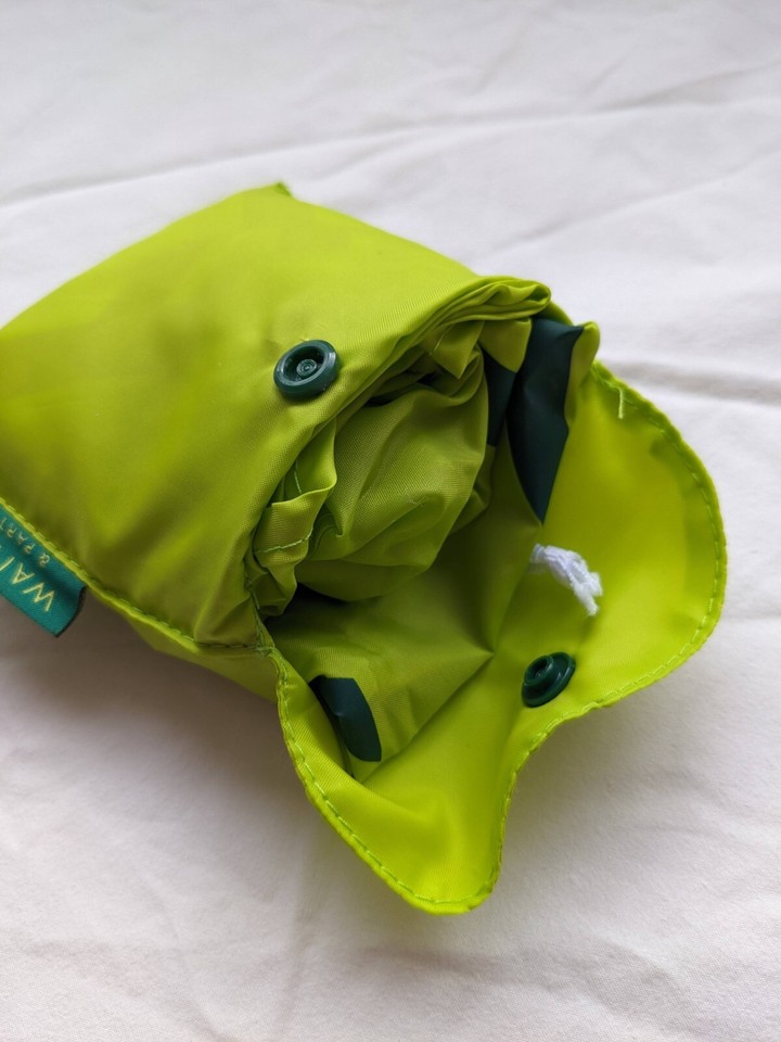 Waitrose & Partner Lime Core Pouch Bag Reusable Shopping Tote Bag ...