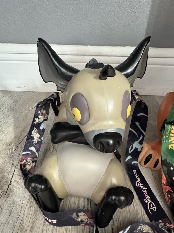 Disney Parks 2025 The Lion King Scar Popcorn Bucket & Ed Hyena Sipper ...