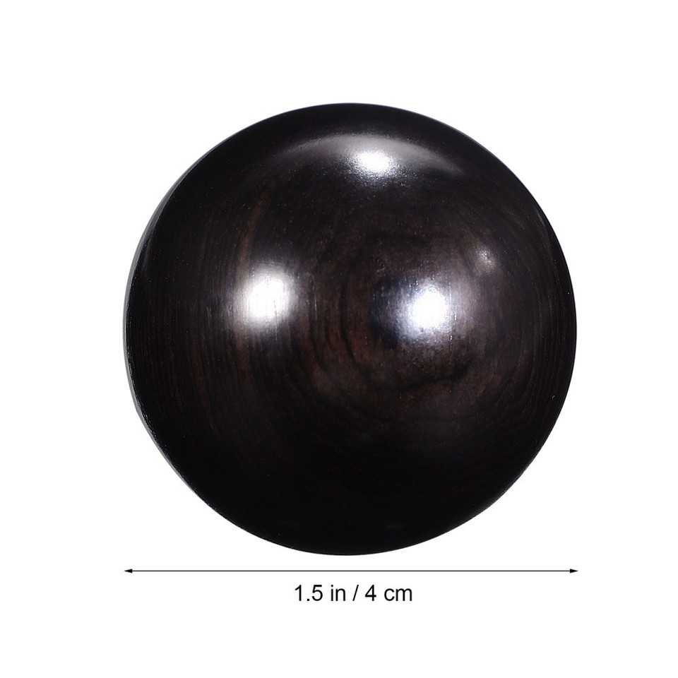 2 Pcs Reusable Wood Balls Hand Exercise Massage for Hands Shaped | eBay ...