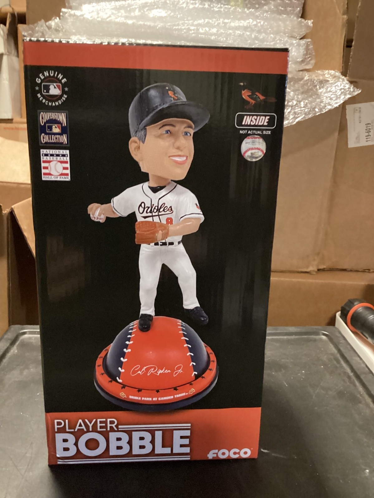 Cal Ripken Jr. Baltimore Orioles Magnetic Stadium Base Bobblehead MLB ...