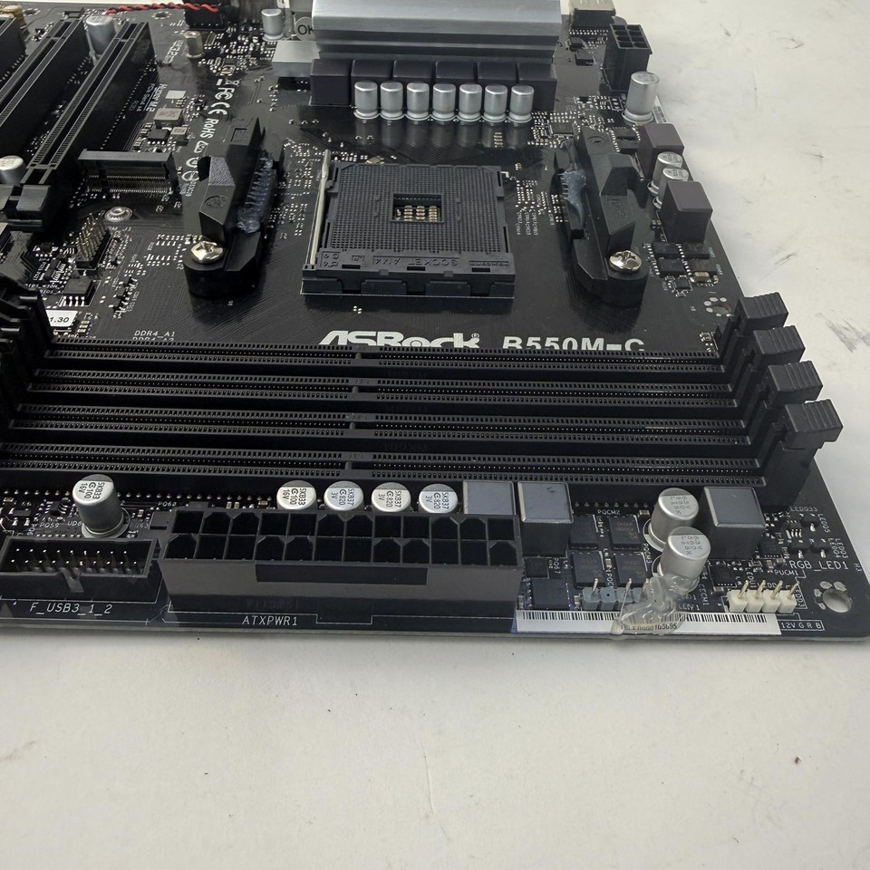 AsRock B550M-C AM4 microATX Motherboard | eBay