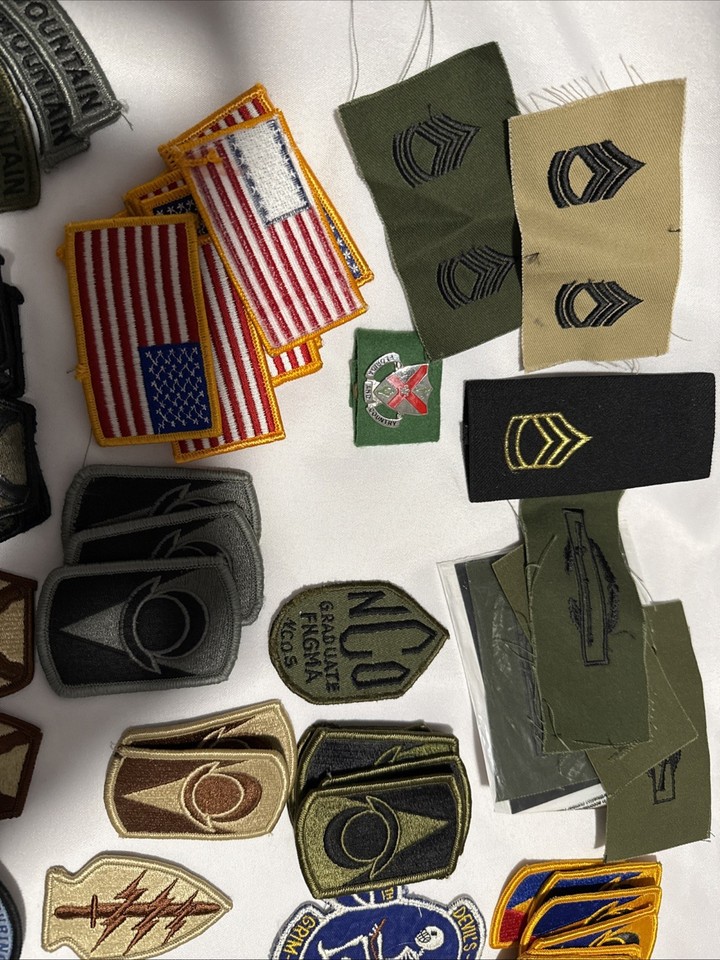 US Army CIB Sew-On Combat Infantryman Badge Mountain Patches | eBay