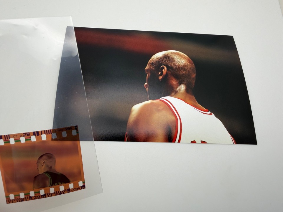 Michael Jordan Type 2 Photo 4x6 "Side Profile During Game 2" - Chicago ...