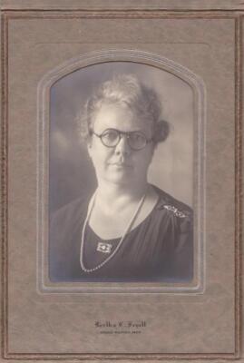 Lida A. Trafton Randall, Wife of John Howard Randall Photo - Harrison ...