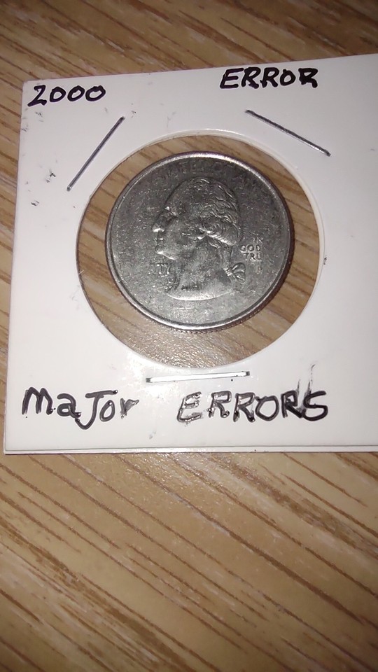 2000 MARYLAND STATE QUARTER With Multiple Major Errors Very Rare See ...