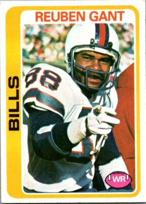 Reuben Gant - 1978 Topps Football #212 - Buffalo Bills | eBay
