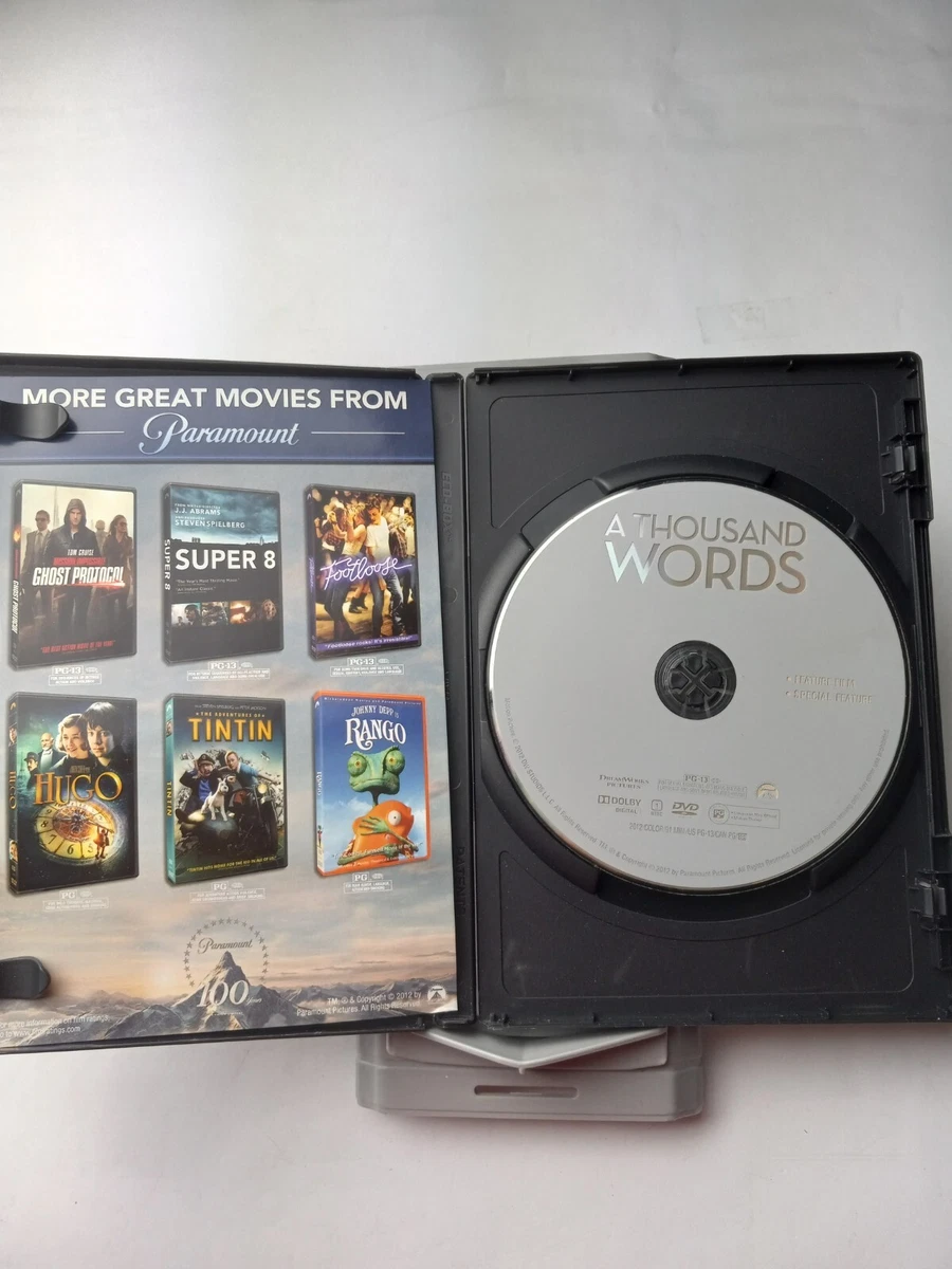 A Thousand Words Dvd