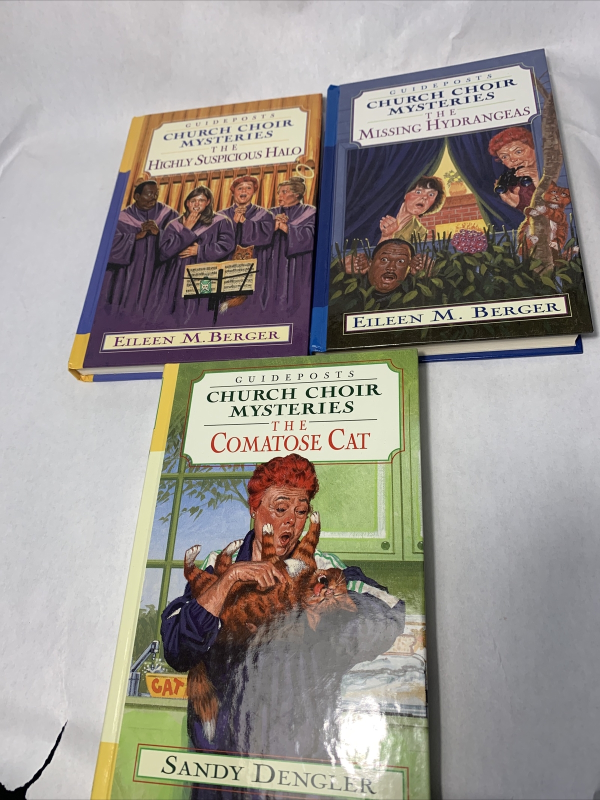 Lot of 3 Guideposts Church Choir Mysteries Hardcover Christian Mystery ...