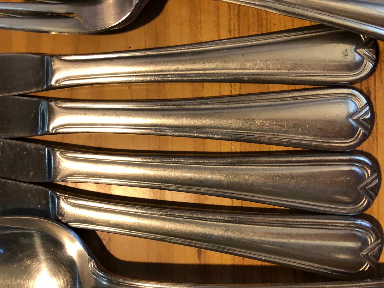 Hampton Silversmith CECINA Stainless Flatware Edge Satin CHOICE | eBay