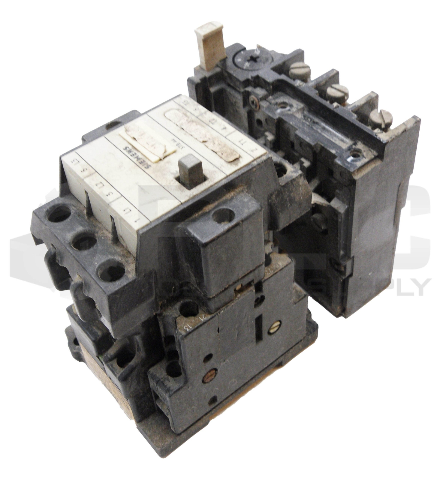 SIEMENS 3TB44 17-0A CONTACTOR W/ 3UA42 00-7AH OVERLOAD RELAY 10-16A ...