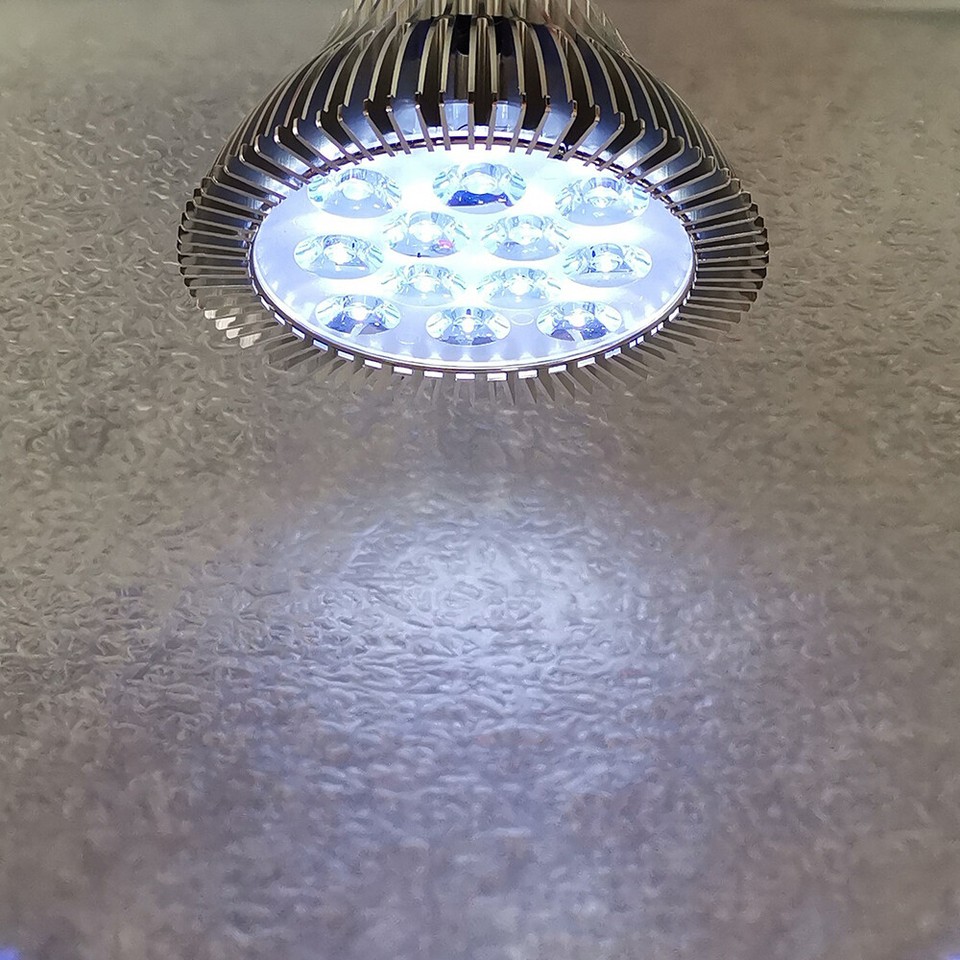 36W PAR38 UV Purple 395nm 420nm 440nm 365nm LED Lamp Light Bulb Curing ...