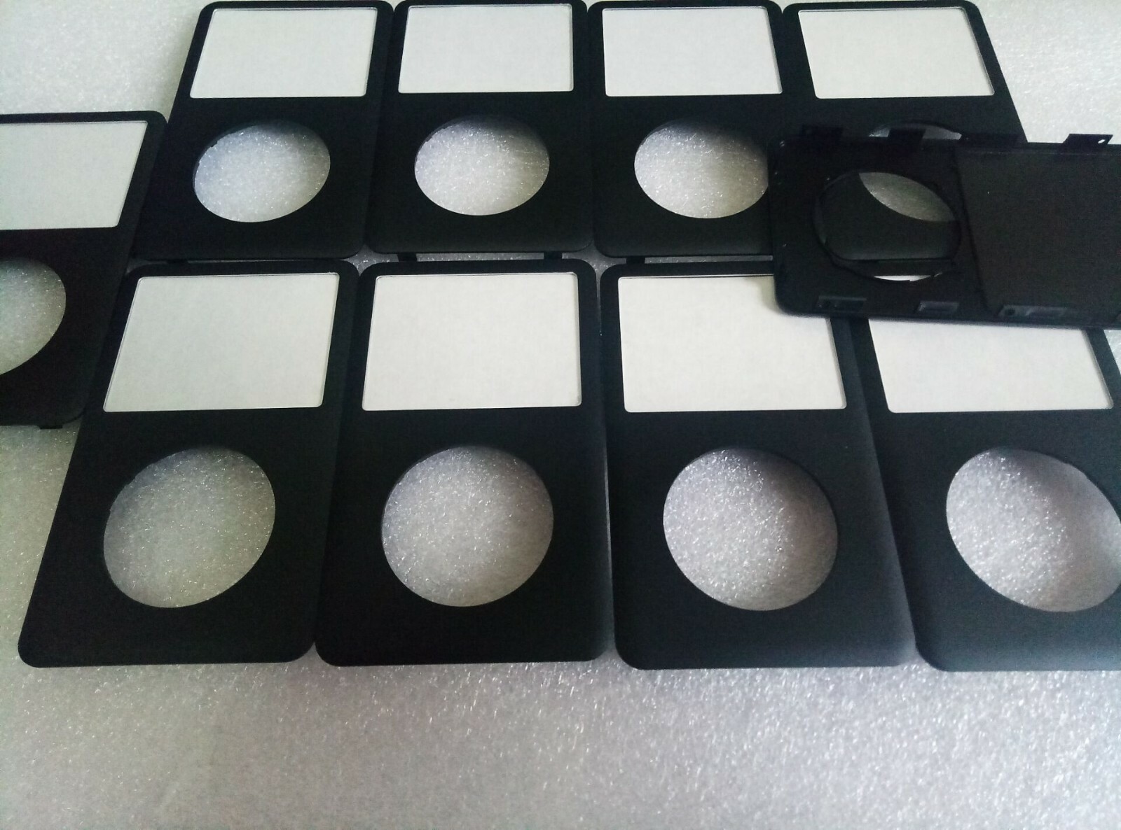 LOT10PCS Black Front Housing Cover Face Plate Panel For iPod Classic ...