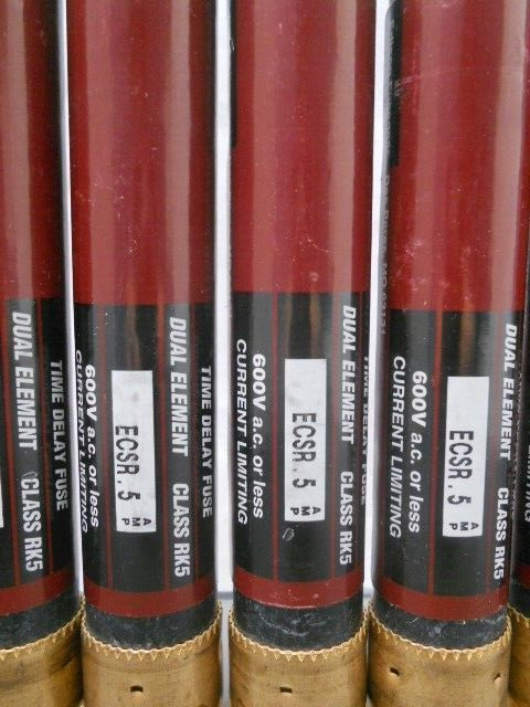 New Lot Edison ECSR .5 Amp Fuses FRS R .5 Class RK5 600 Volt | eBay