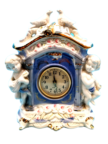 Vintage Victorian French Style Table Clock 12" | eBay