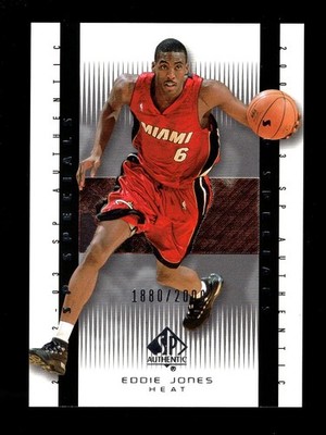 2002-03 SP AUTHENTIC SPECIALS #138 EDDIE JONES 1880/2000 HEAT | eBay
