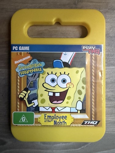 SPONGEBOB SQUAREPANTS PC GAME EMPLOYEE OF THE MONTH 2008 THQ GAMES LIKE ...