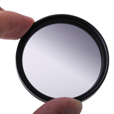49 52 55 58 62 67 72 77 82 mm Gradient Grey Graduated ND4 Lens Filter ...