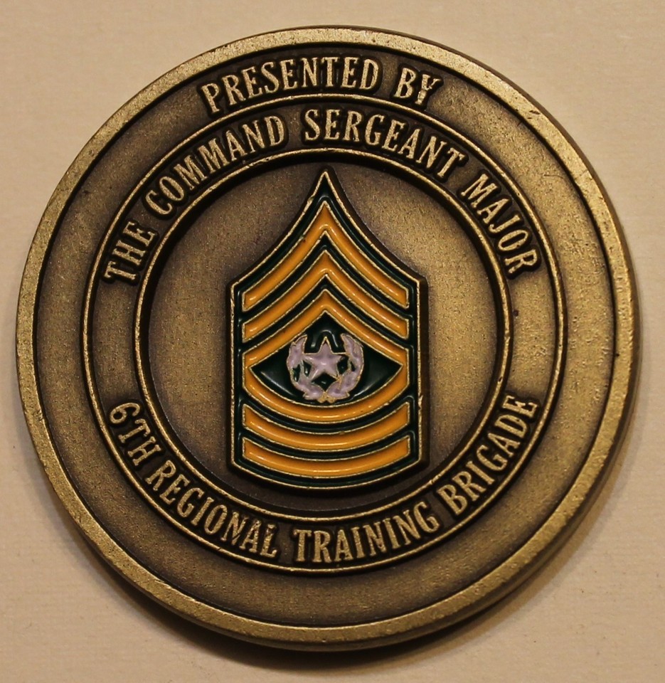 5th United States Army Ft. Carson, CO Command Sergeant Major Army ...