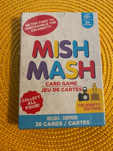 Mish Mash Card Game Celebrity Edition New Sealed | eBay
