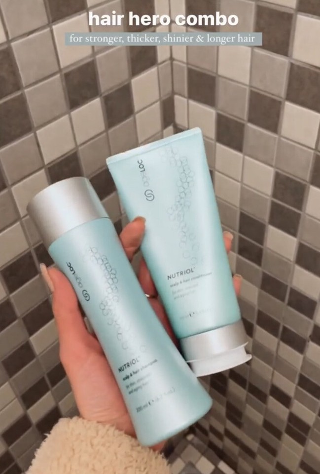 Nu Skin ageLOC Scalp & Hair Shampoo & Conditioner Set Nutriol Sealed ...
