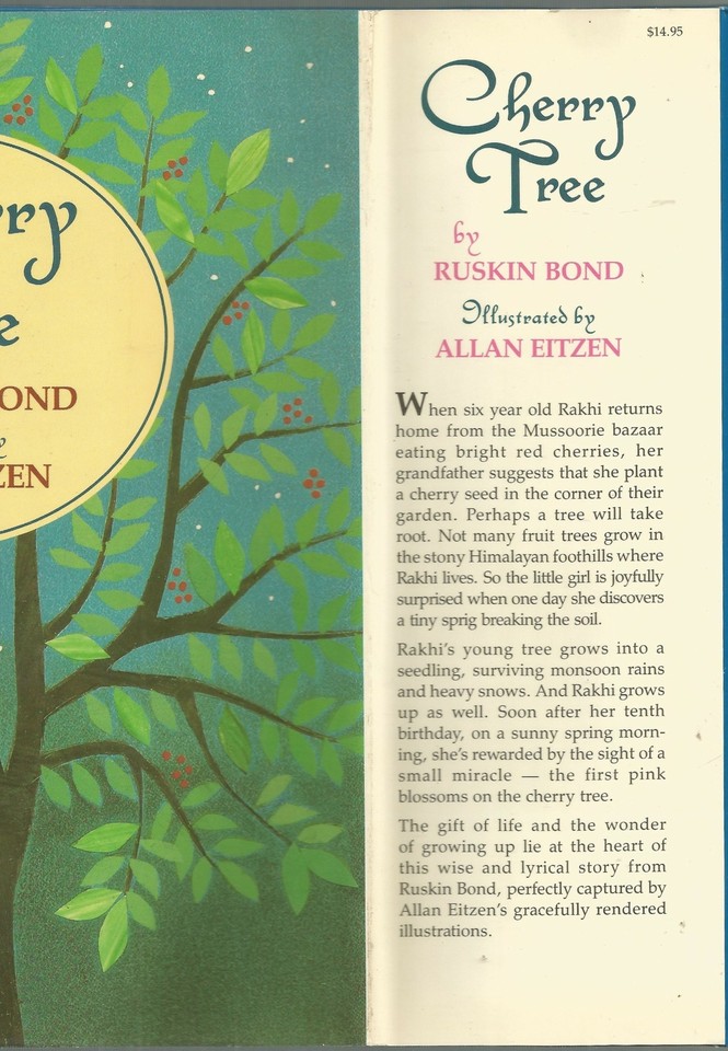 Cherry Tree by Ruskin Bond 1991 HC/DJ Near Fine 1st Edition ...