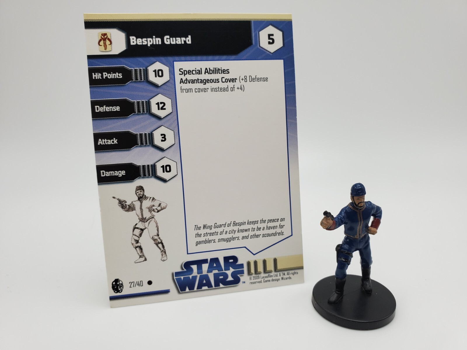 Star Wars Mini - Bespin Guard - 27 - Imperial Entanglements - Mini ...