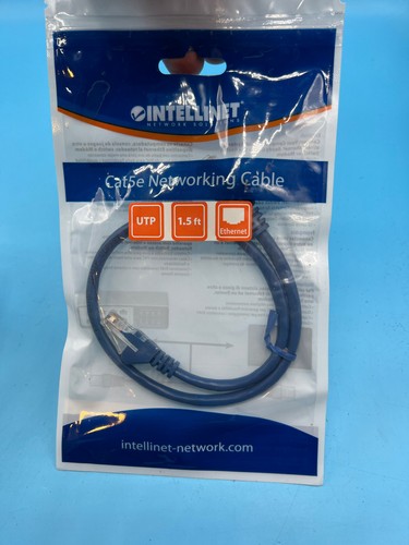 Intellinet Network Solutions Cat5e UTP Network Patch Cable, 1.5 Ft LOT ...