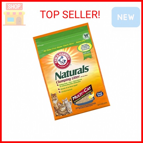 ARM HAMMER Naturals Cat Litter, Multi Cat, 18lb Bag | eBay