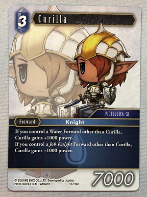 Final Fantasy Rebellion's Call Curilla 17-114C NM/M | eBay