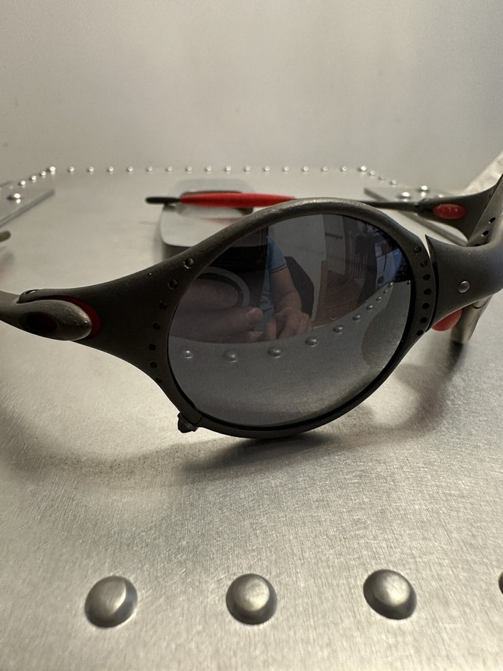 VINTAGE Oakley X-Metal Mars Crater with Black Iridium Lenses | eBay