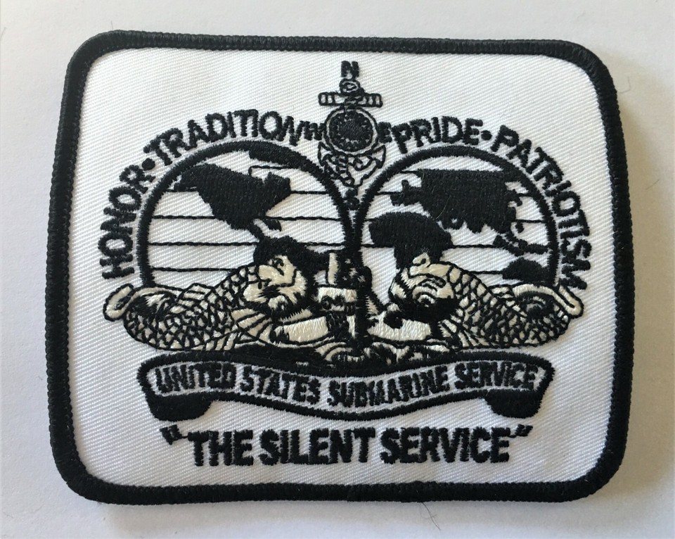 United States Submarine Silent Service Patch AS SS SSN SSBN Trident ...