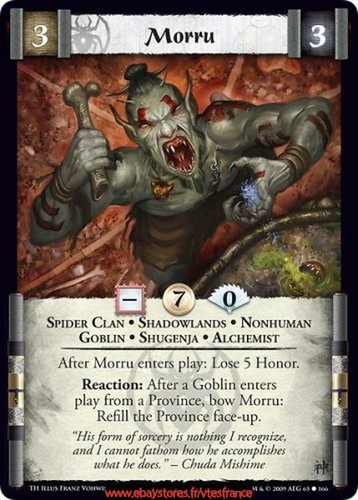 Morru - Spider Clan / TH ENG - L5R CCG | eBay
