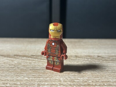 LEGO Minifigure Iron Man Mark 43 Armor Marvel Super Hero sh167 76031 ...