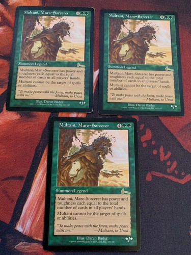 x3 Multani, Maro-Sorcerer HP Mtg Magic the Gathering Vintage Oldschool ...