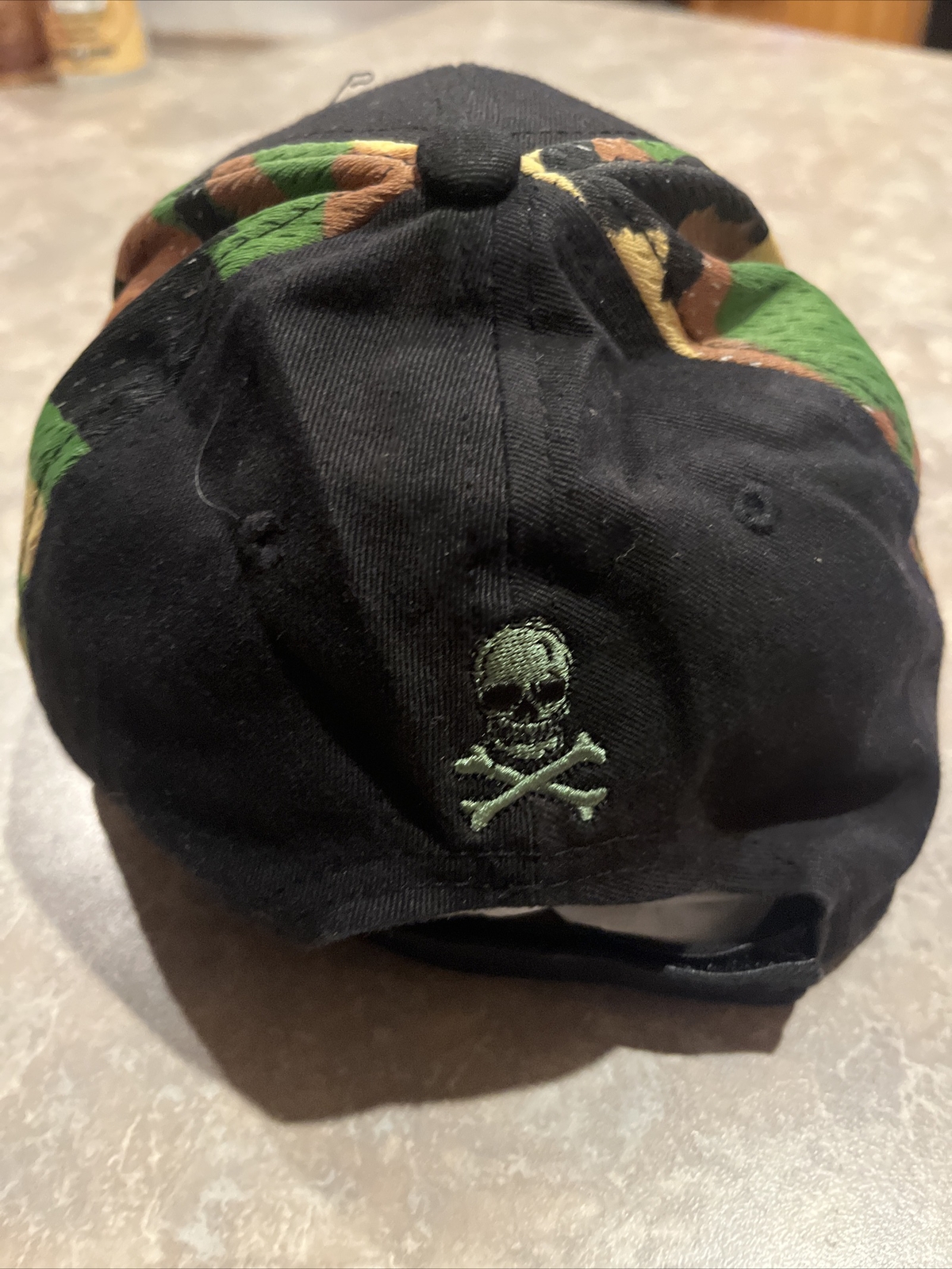 GRAVE DIGGER MONSTER TRUCK RACING HAT CAMOUFLAGED - Gem