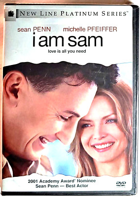 I Am Sam [DVD] Widescreen - 2001, New Line Platinum Series - BRAND NEW ...