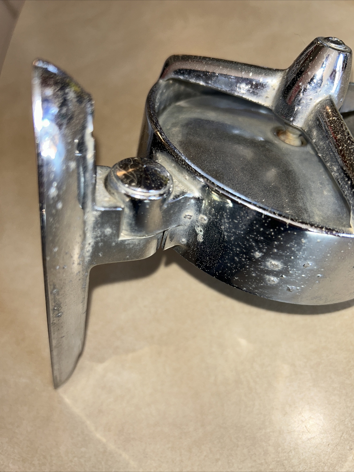 Vtg YANKEE METAL PRODUCTS Tri-Bar MIRROR 40100 SIDE VIEW Hot RAT Rod ...