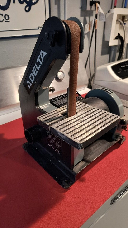 DELTA 1 " BELT SANDER AND 5" Disc SANDER COMBINATION =EXCELLENT ...