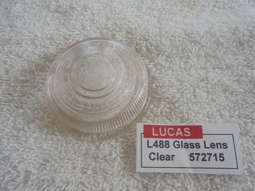 Lucas Vintage L488 Clear "Glass" Lens - Flat Design | eBay