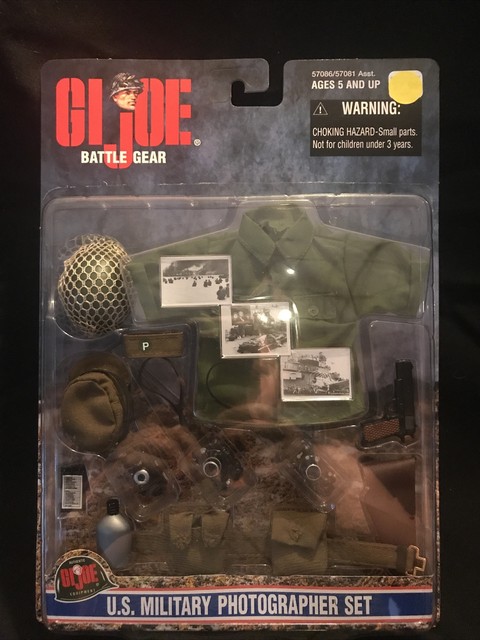 Hasbro GI Joe: U.S. Military Photographer Battle Gear Accessory Set for ...