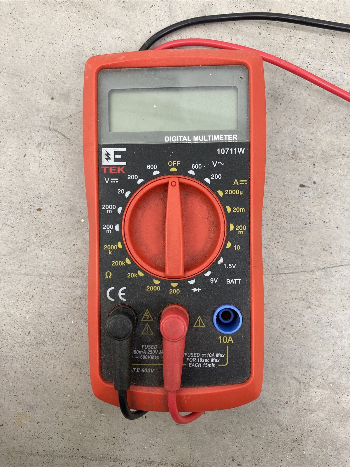 Etek Digital Multimeter Professional