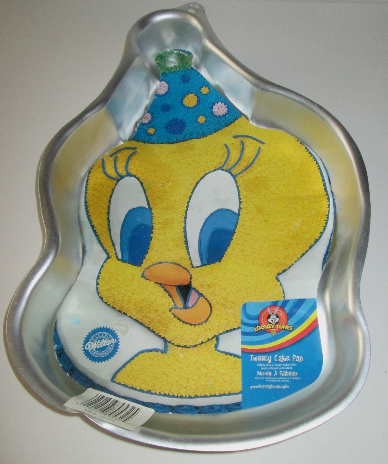 Wilton Looney Tunes Tweety Bird W Hat Cake Pan Instructions 2105 3205 ...