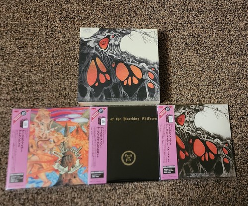 EARTH AND FIRE Atlantis,3 Mini LP CD, promo Box,Japan,Prog | eBay