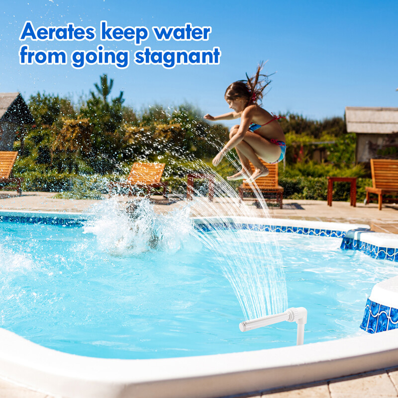 Swimming Pool Waterfall Fountain In ground Above Ground Pool Water ...
