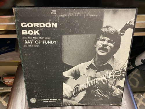 Gordon Bok Ann Mayo Muir Sings Bay of Fundy LP Folk-Legacy 1975 VG+ w ...