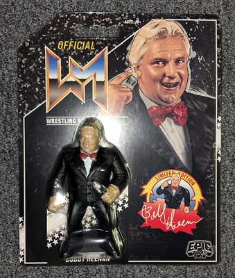 WWF WWE Bobby The Brain Heenan Epic Toys Retro MOC Hasbro Action Figure ...