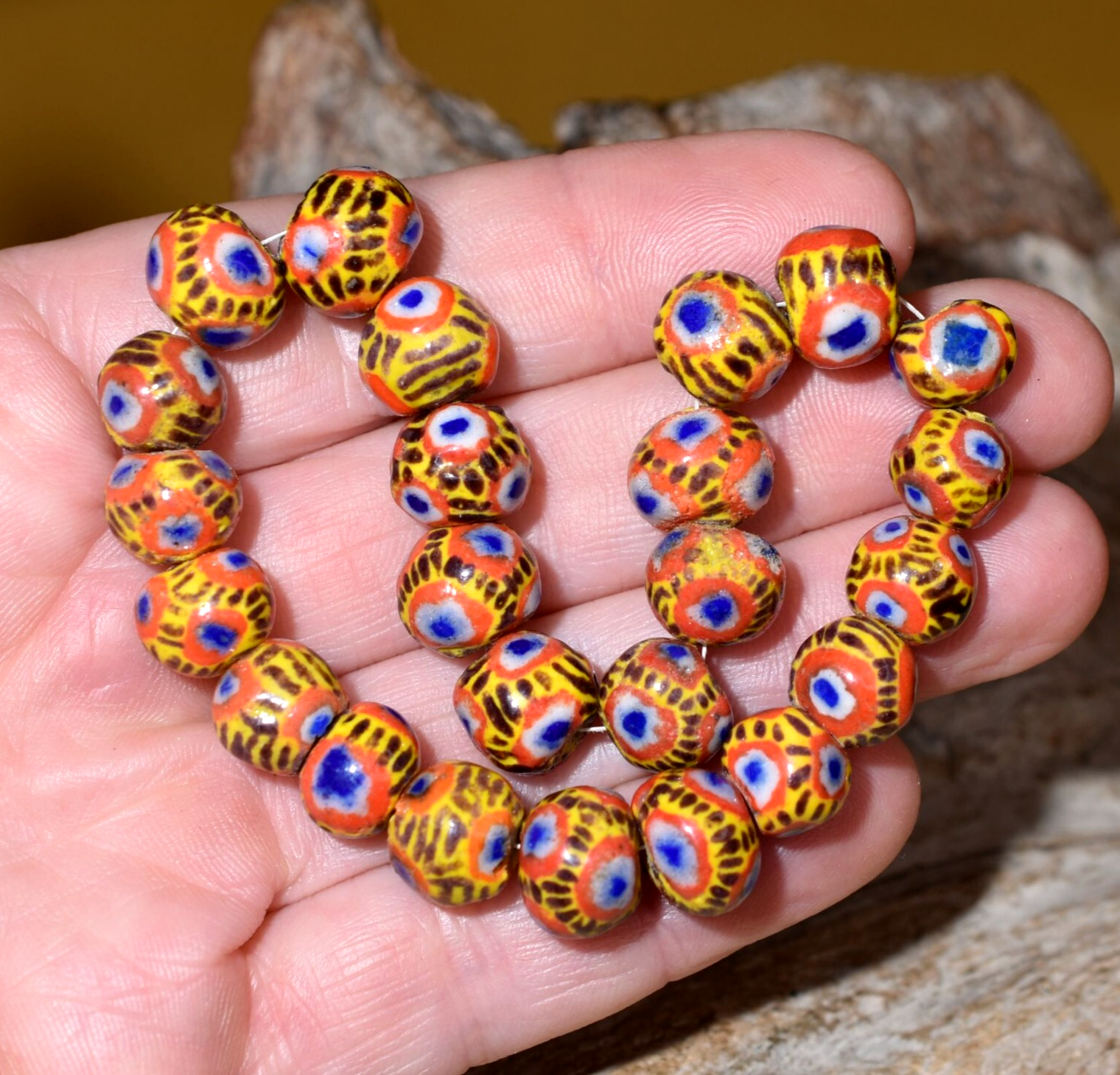 Kiffa African Powder Glass Beads Beginning Of 1990s Production ...